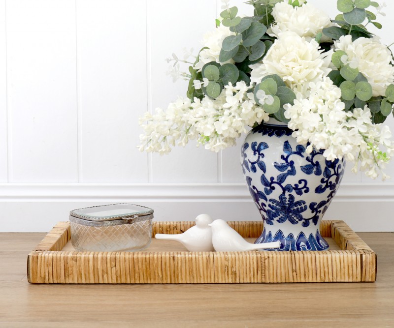 Santa Fe Rattan Tray Small