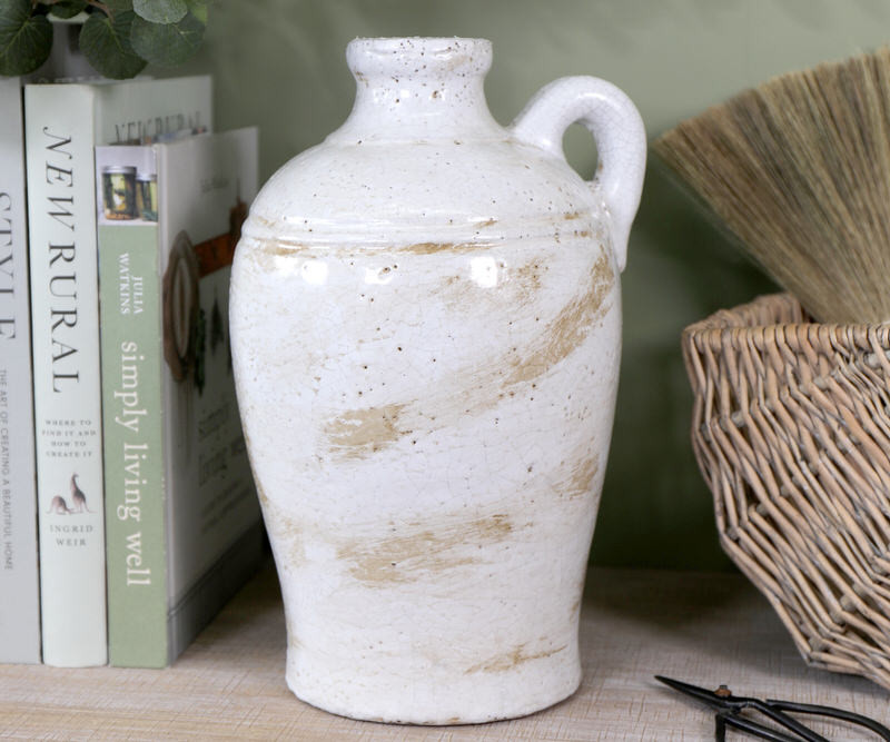 Huntly Rustic Cream Flagon - Shop by colour